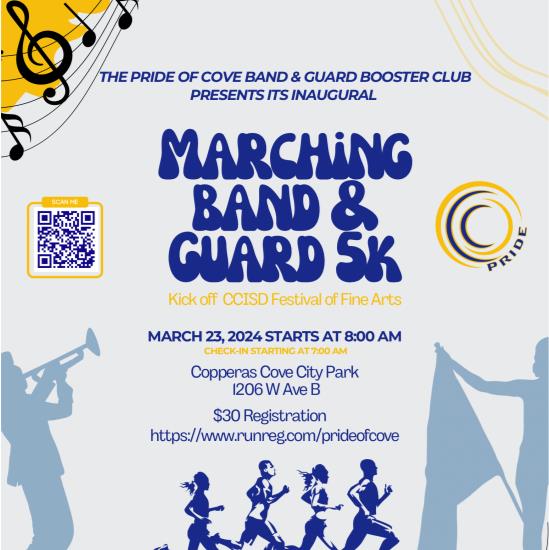 POC Band and Guard Marching 5k Online Registration